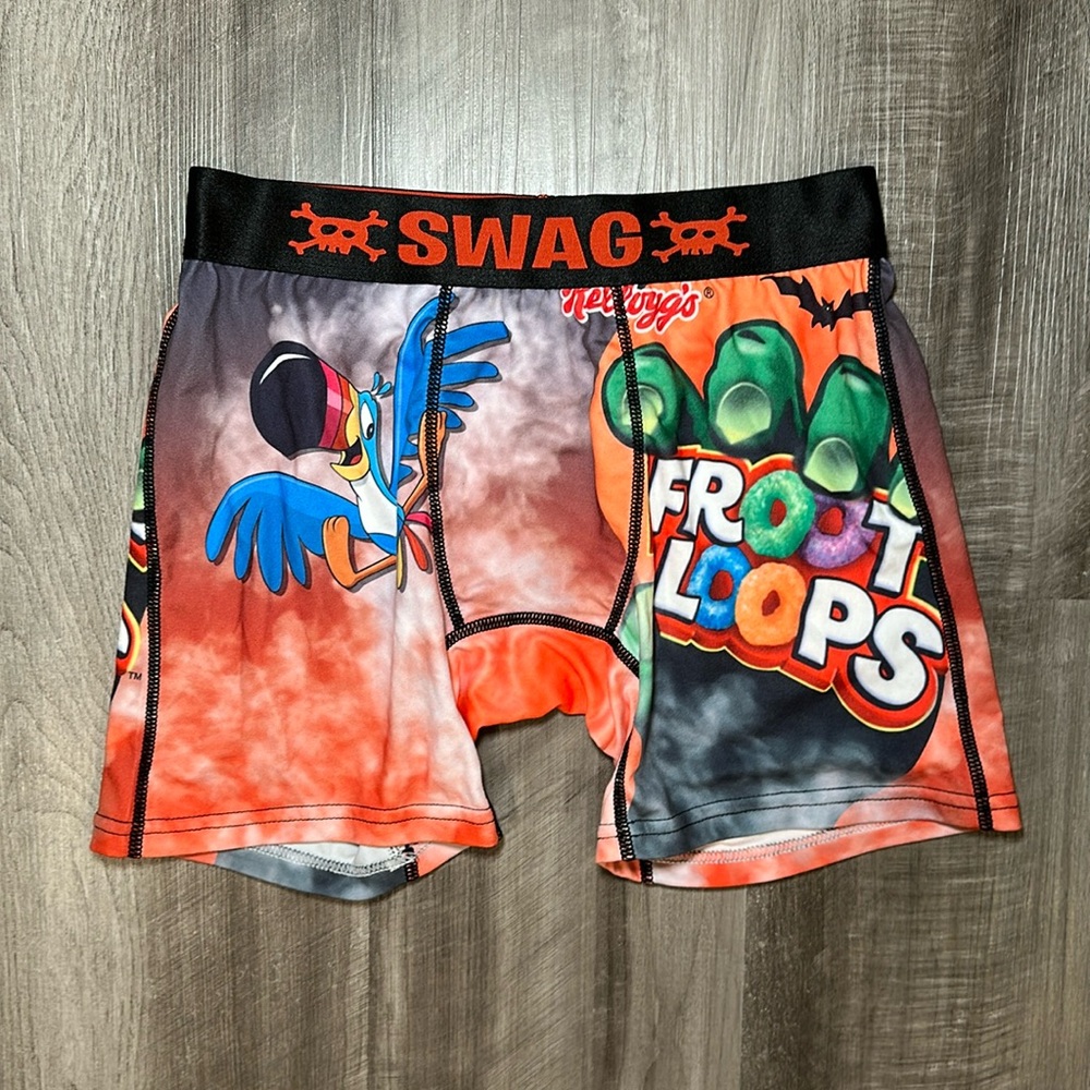 Froot Loops Halloween Swag Boxer Brief - Small - Gem